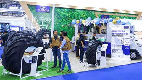 Trelleborg Tires at CIAME 2023 – China Market Impact