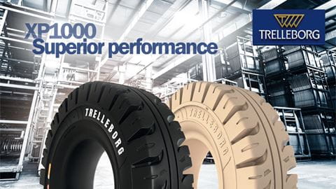 XP1000 Industrial Tire by Trelleborg Tires Unveiled